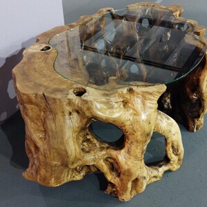 Club Table / Side Table From 350 Years Old Olive Tree - Etsy