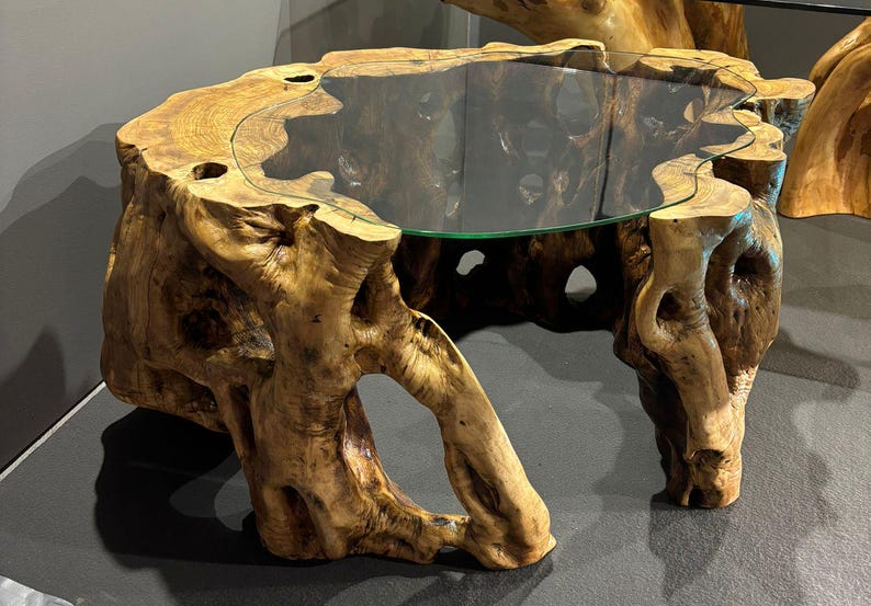 Club Table / Side Table From 350 Years Old Olive Tree - Etsy