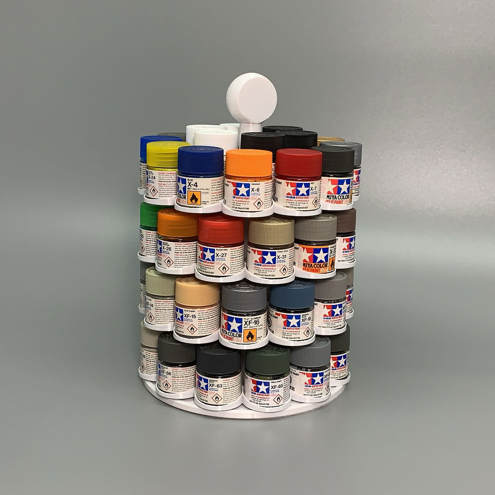 Spinrack Paint Rack for 54 10ml Tamiya AK Mr. Hobby Etc. - Etsy