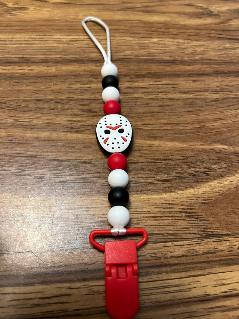 Jason Pacifier Clip - Etsy