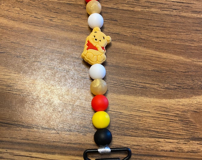 Winnie the Pooh Pacifier Clip - Etsy
