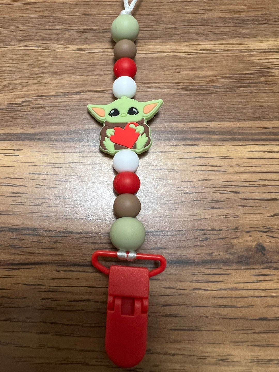 Grogu Heart Clip - Etsy