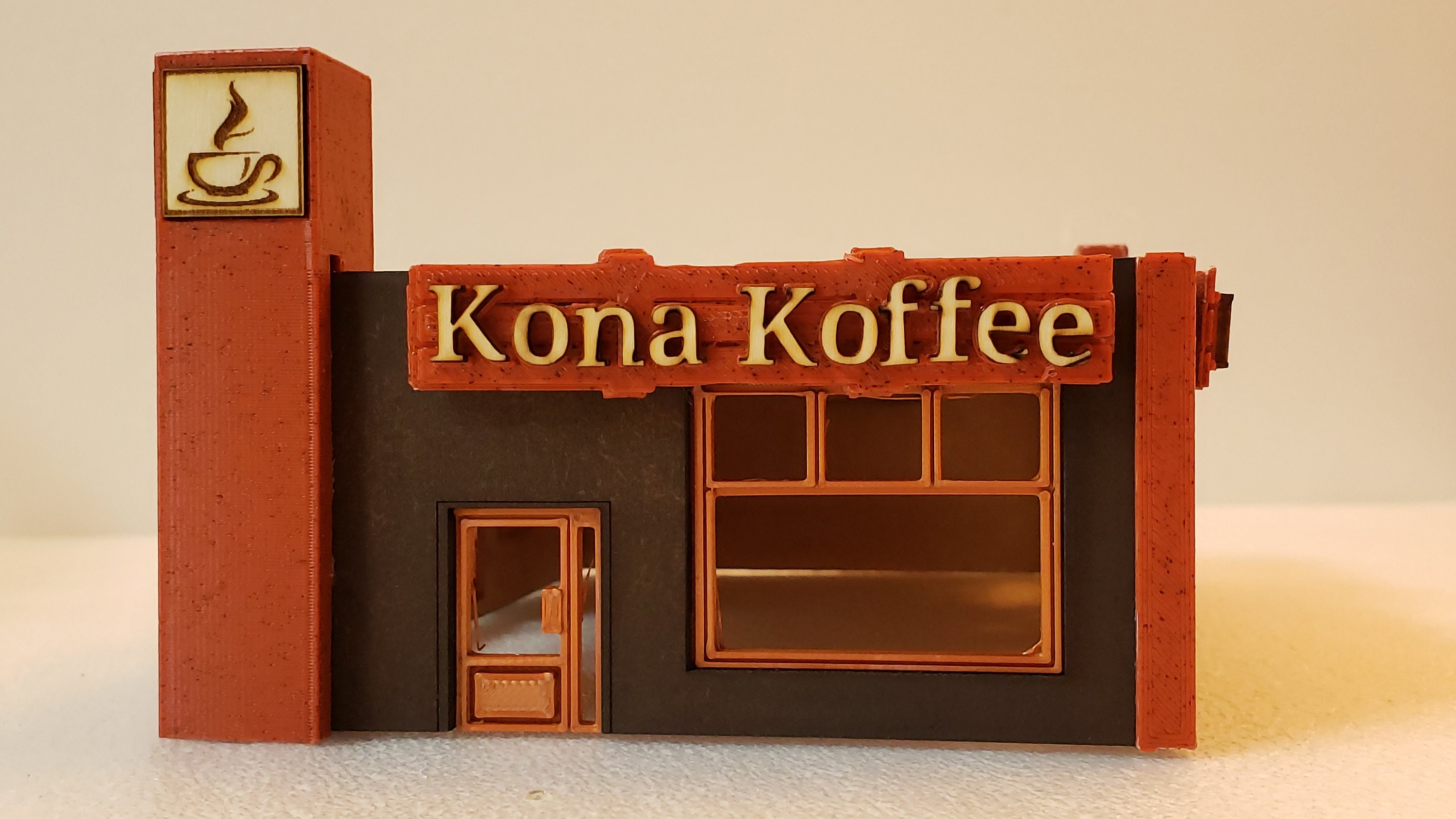HO Scale Modern Fast Food Restaurant Kit - Etsy