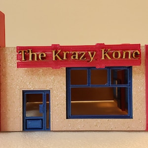 HO Scale Modern Fast Food Restaurant Kit - Etsy