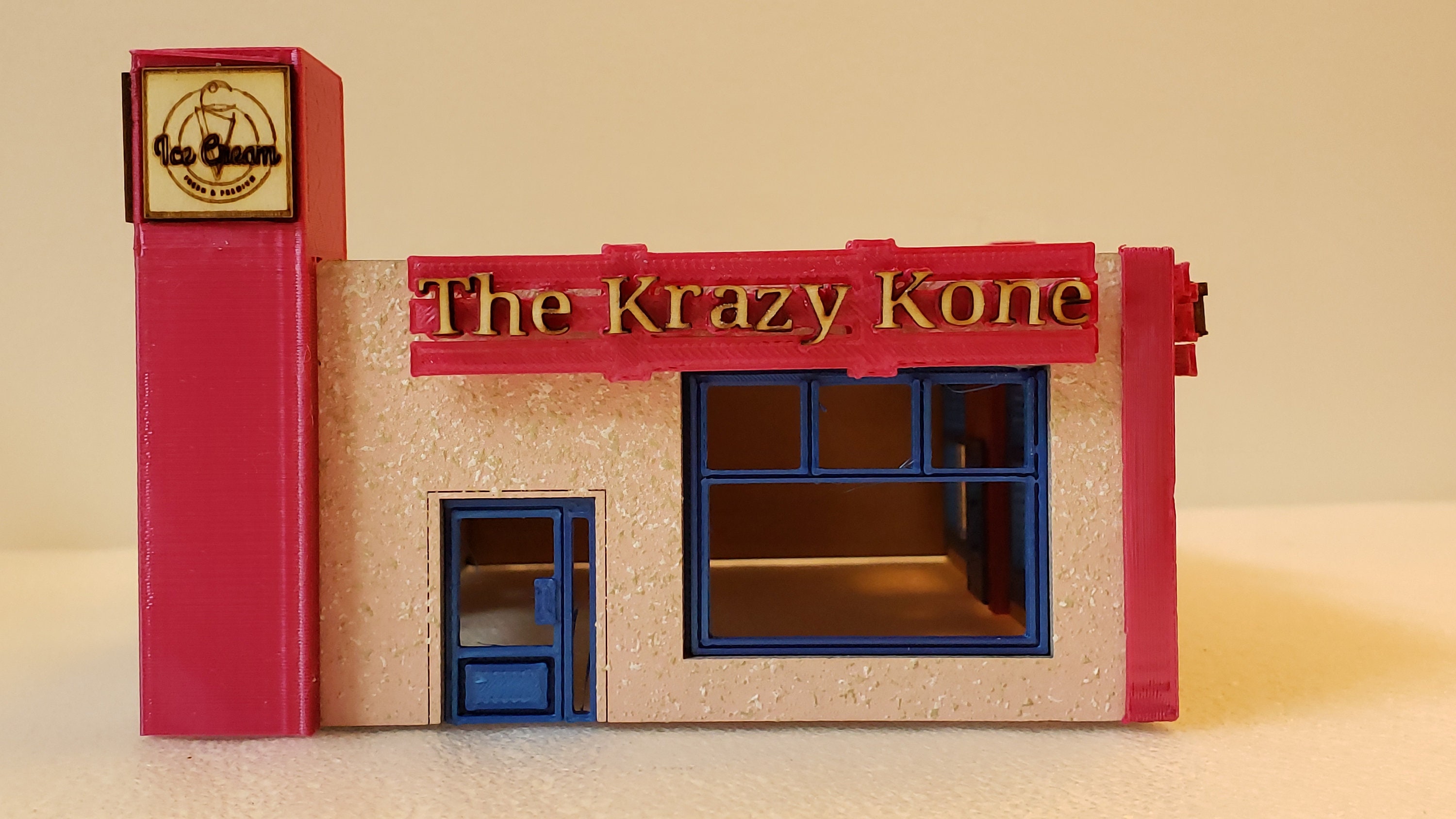 HO Scale Modern Fast Food Restaurant Kit - Etsy