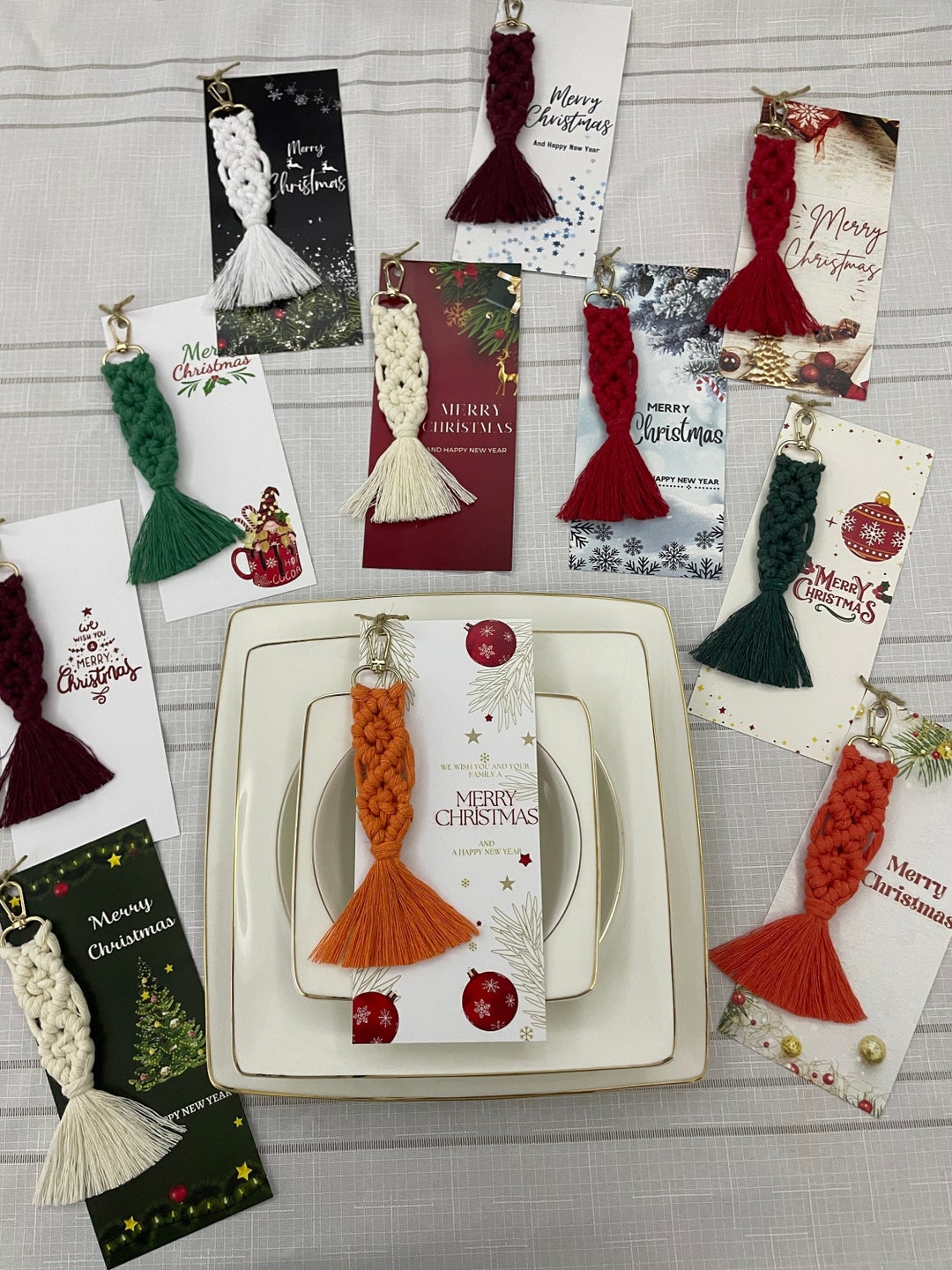 Christmas Dinner Party Favors, Christmas Table Gift, Holiday Table ...