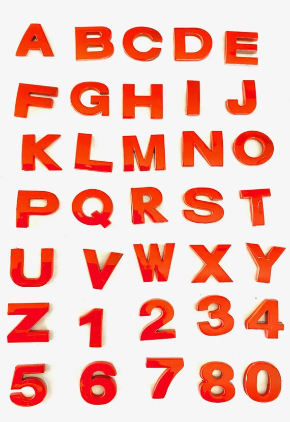 Xl Alphabet Letters