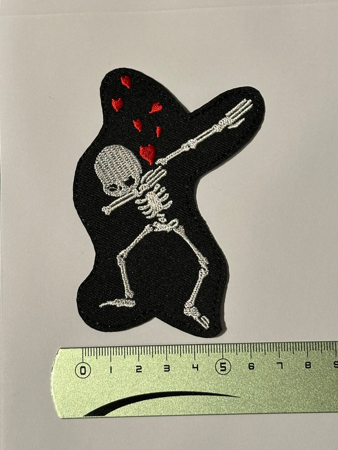 Skeleton Iron-on Patch - Etsy