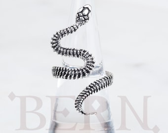 Snake Bone Ring - Etsy