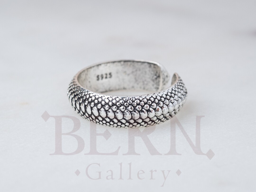 Snake Skin Ring • Dragon • Rings for Women • Handmade Jewelry ...