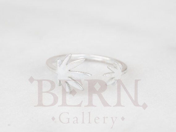 Minimal Weed Ring Plants Minimalist Garden Hippie - Etsy