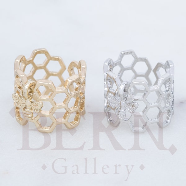 Honeycomb Ring - Etsy