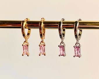 Bumblebee Huggie Hoops in 14k Gold Vermeil or Sterling Silver | Etsy UK