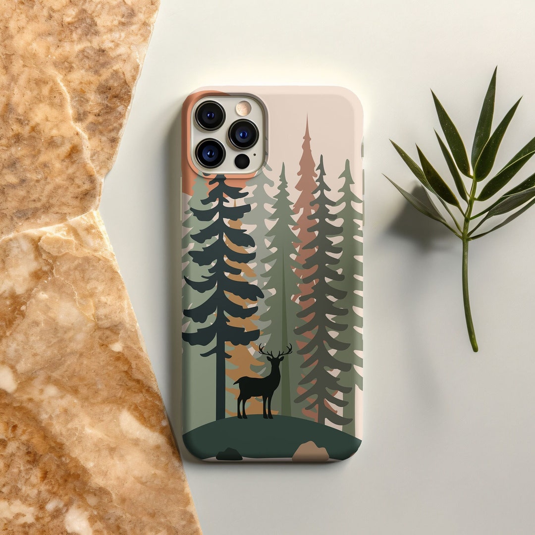 Forest Deer Phone Case | Slim, Tough, Magsafe | iPhone | Samsung Galaxy ...
