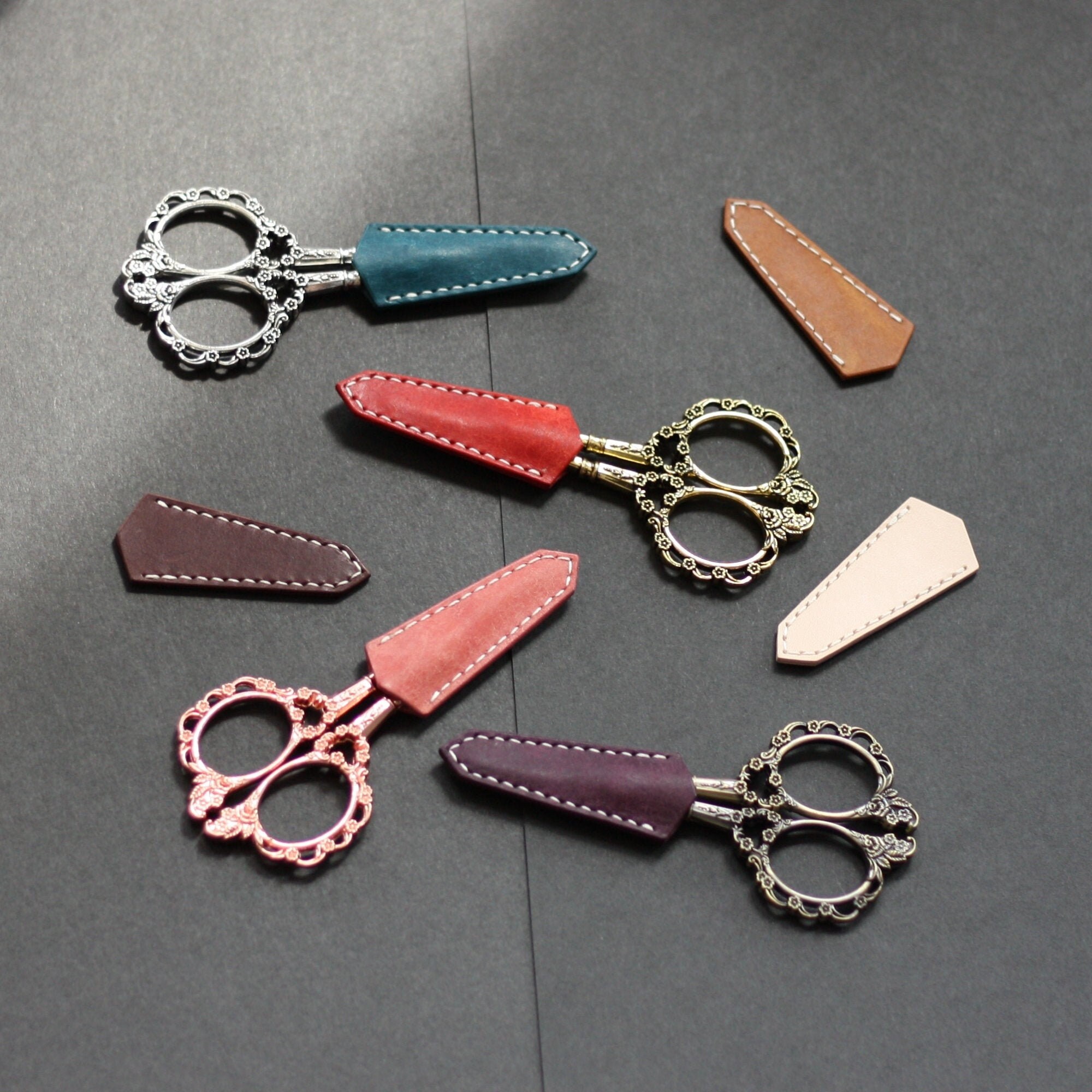 Embroidery Scissors Leather Sheaths - Etsy