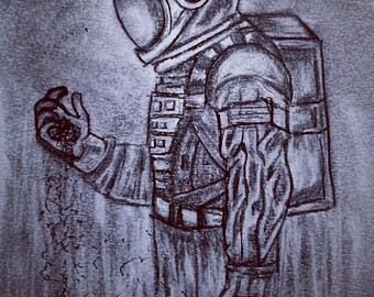 Graphite Drawing & Illustration Graphite “Gag Order” pencil drawing ...