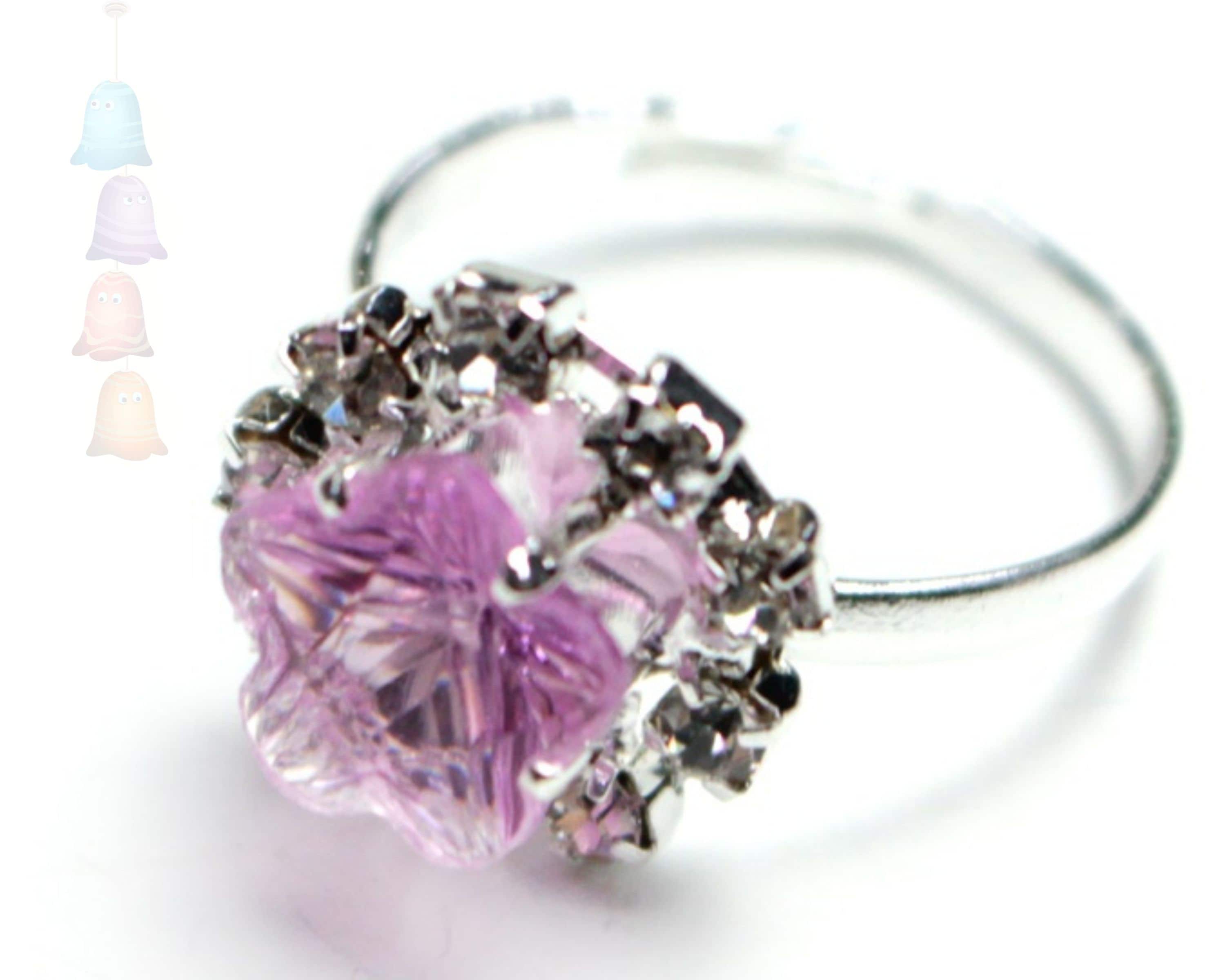 Rings for Girls Kids Dress up Rings Jewelry Set Lovely Toys for Little ...