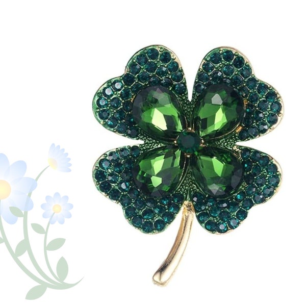 Crystal Brooch Pin - Etsy