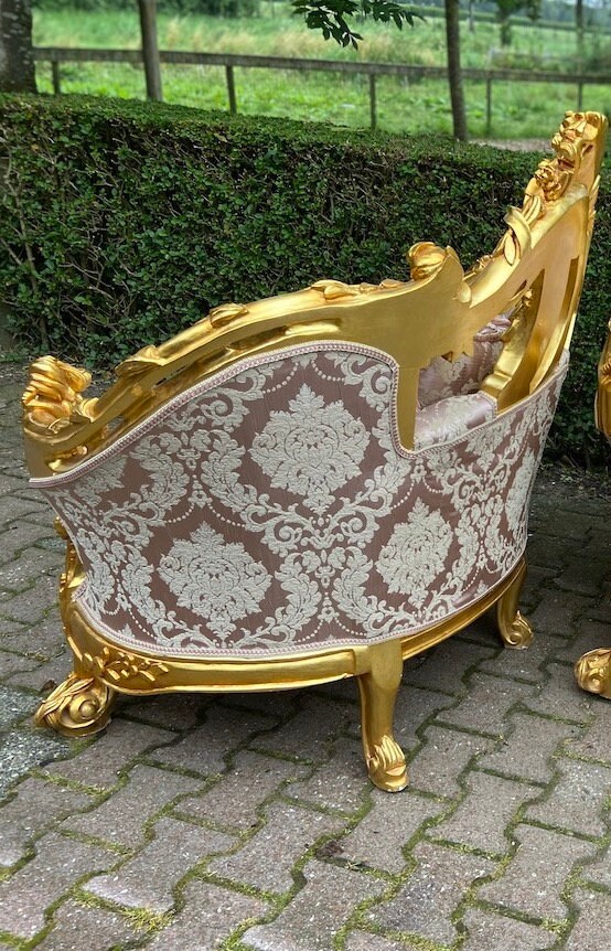 Baroque/rococo Bergere Chairs /throne Chairs/easy Chairs in - Etsy UK