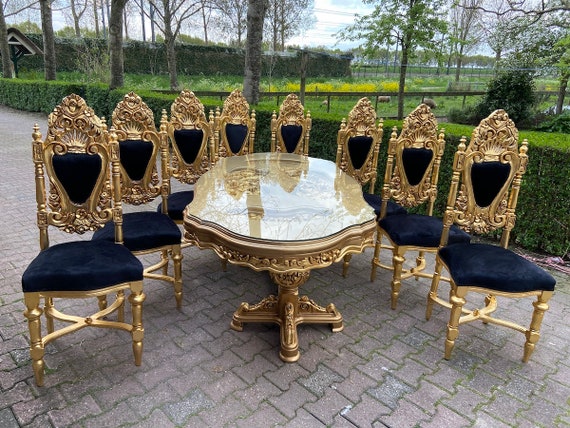 Black Rococo Furniture