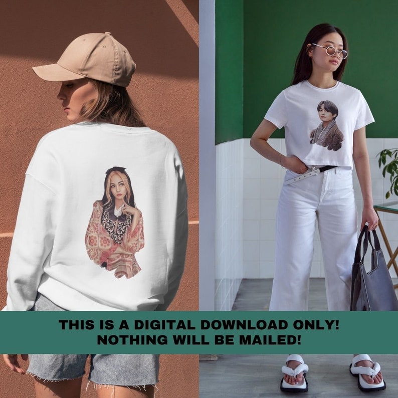 Instant Download K-pop Idol Graphic, High-resolution Digital Fan Art ...