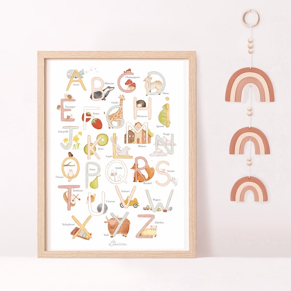 Alphabet animaux - Etsy France