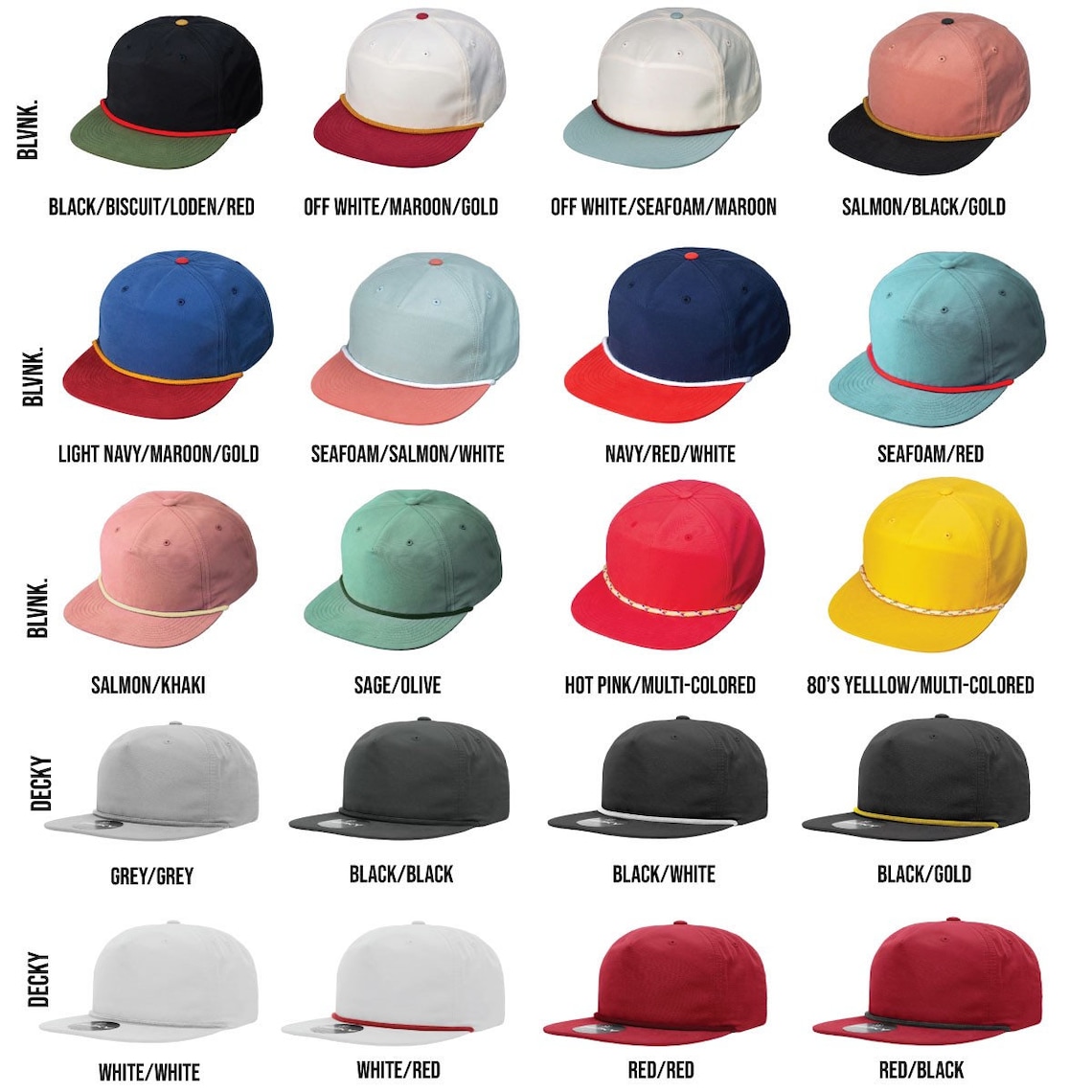 Custom Embroidered PATCH Rope Hats - Etsy