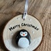 Pebble Art Christmas Decoration - Pebble Art Bauble - Unique - Handmade ...