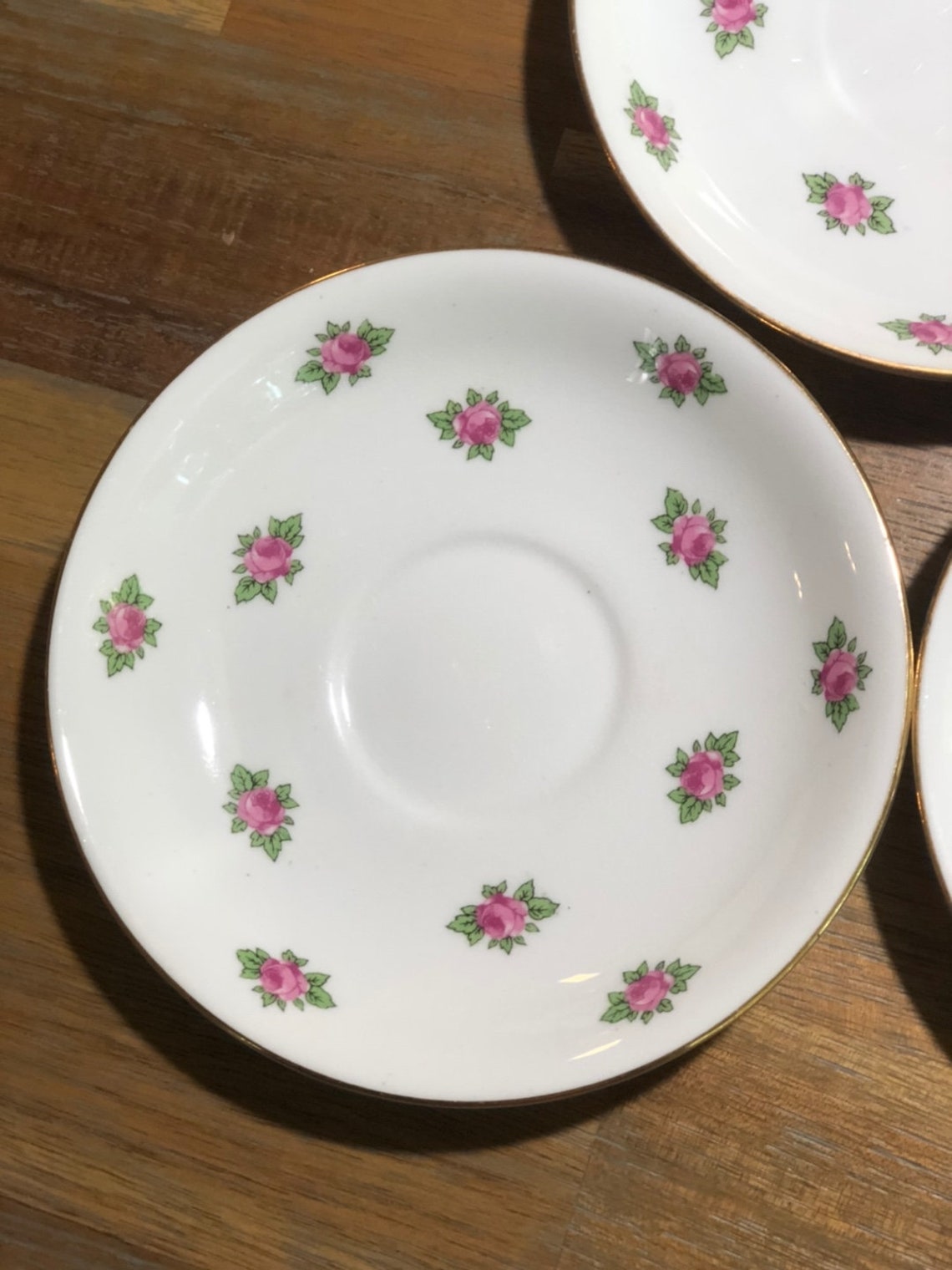 Vintage Melba Bone China Saucers Set of 3 made in England - Etsy