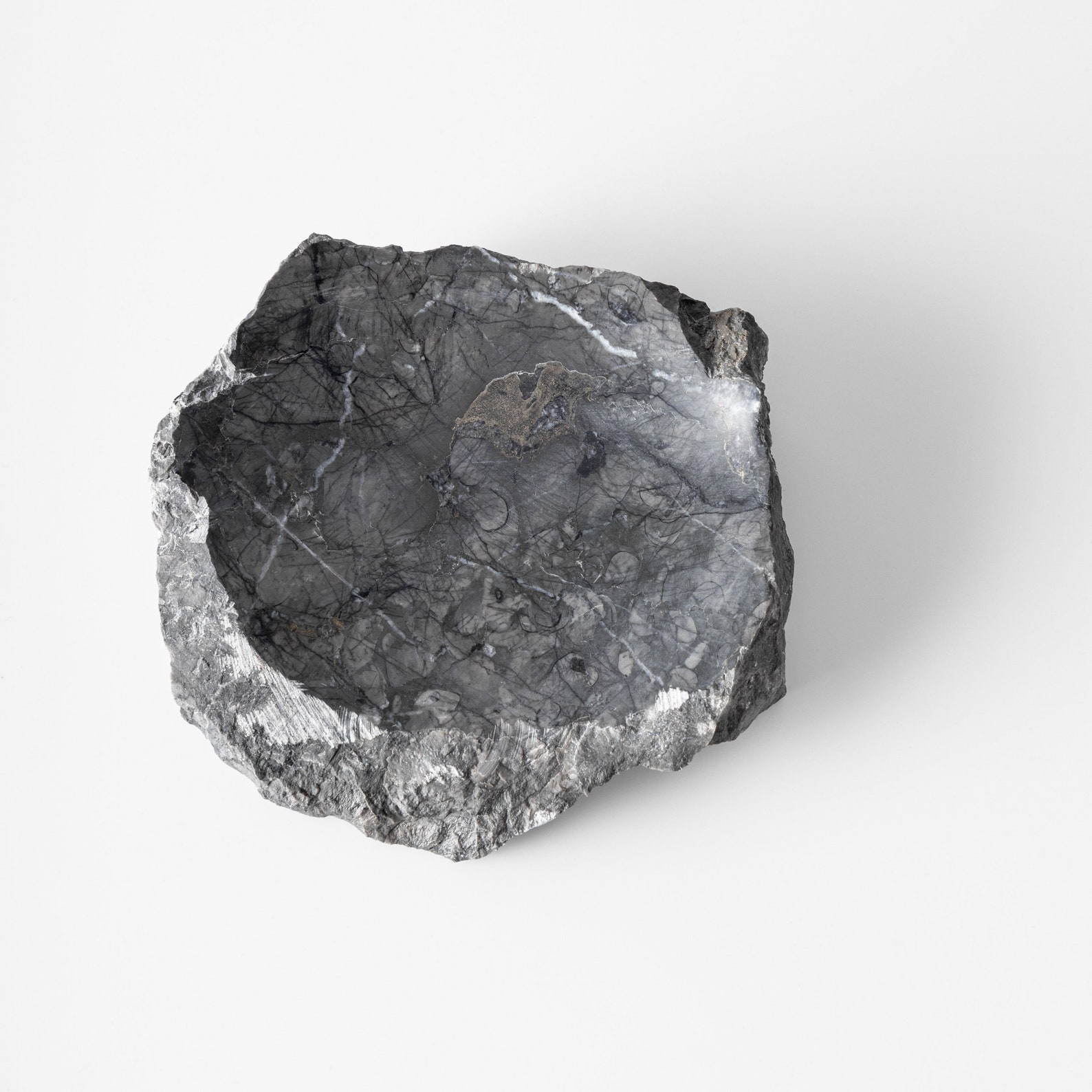 Irregular Shaped Marble Stone Dish, Unique Wabi Sabi Dinnerware, Oval ...