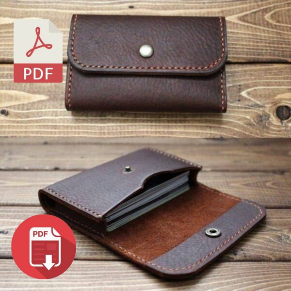 Snap Wallet Pattern - Etsy
