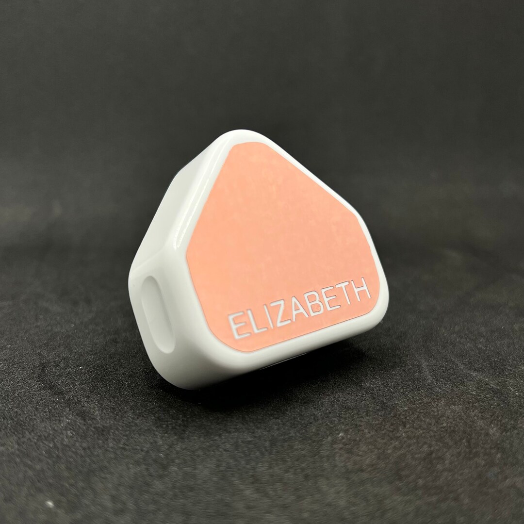 DIY Personalised Name Plug Vinyl Decal - Etsy