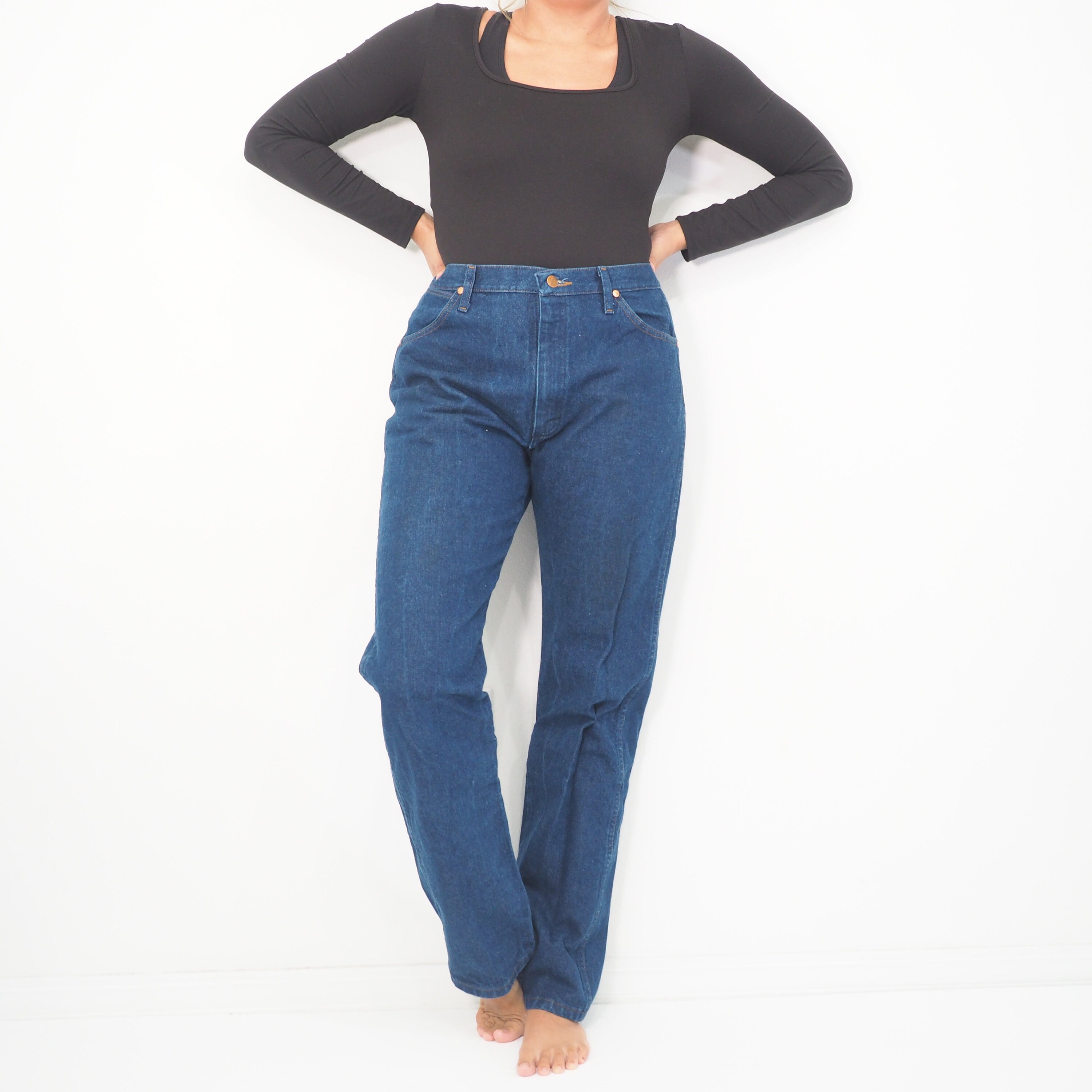 90s Vintage Wrangler Jeans ( 13MWZPW® )| High Waisted 90s Vintage Wrangler Jeans ( 13MWZPW® )| High Waisted
