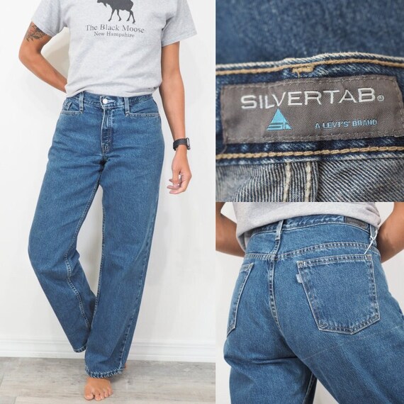 Vintage (women's) Levi Silver Tab Jeans | Mid-rise Vintage (women's) Levi Silver Tab Jeans | Mid-rise