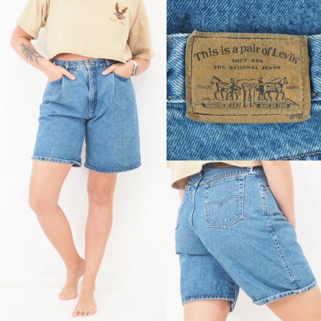 1992 Vintage Levi Silver Tab Denim Shorts | High Waisted | Loose Fit ...