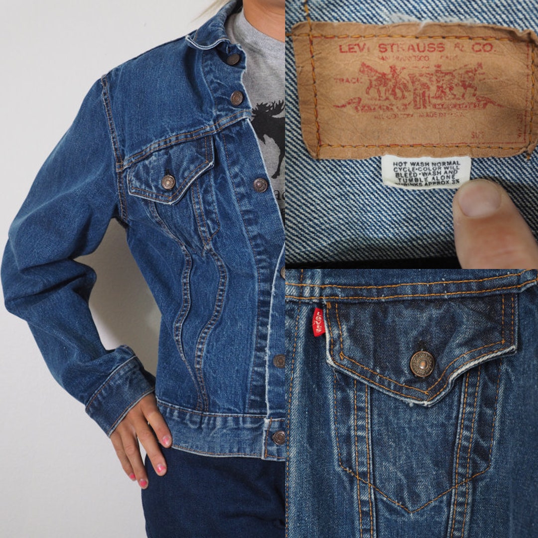 Early 80s Vintage Levi Trucker Jacket | Type III | Approx Size Medium ...