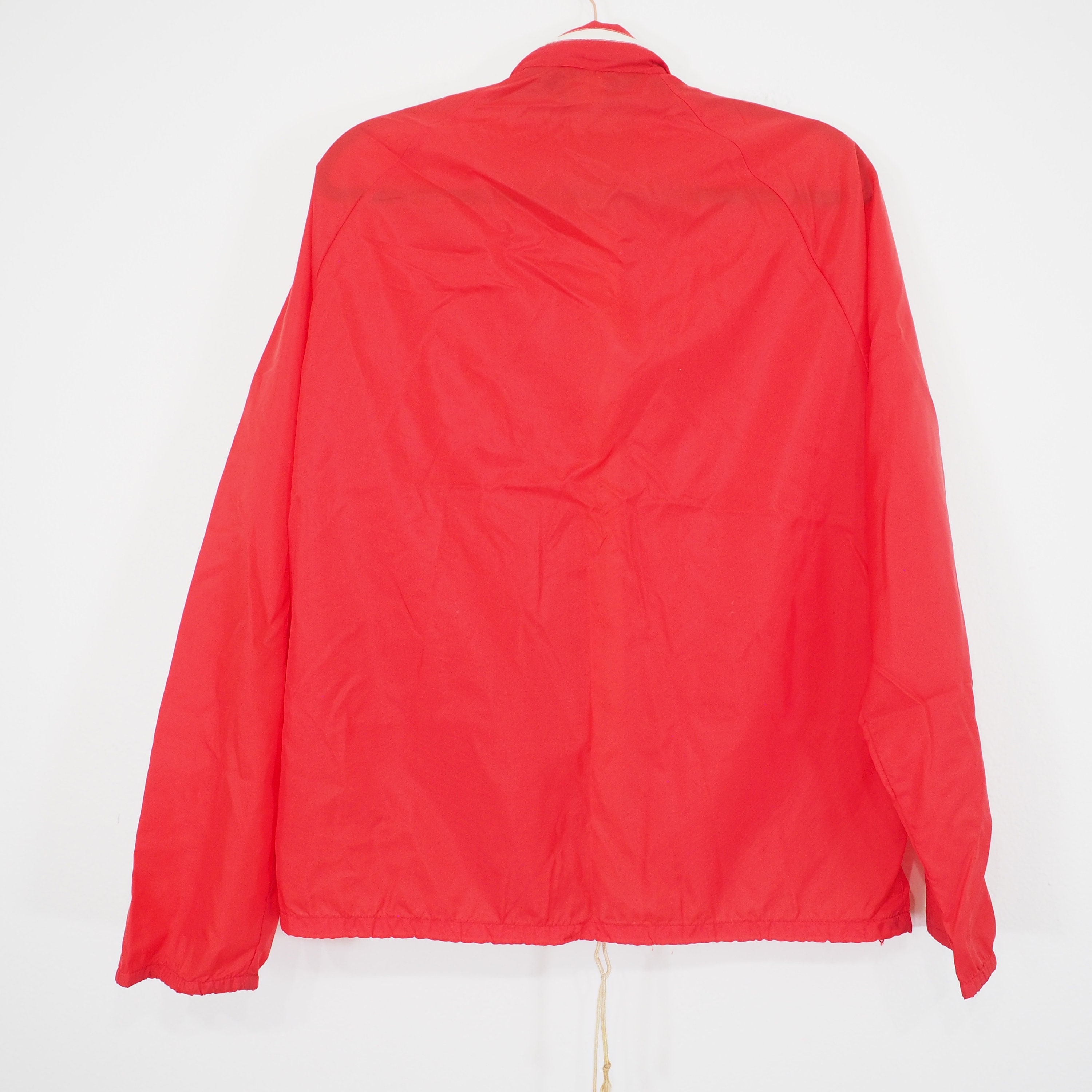 80s Vintage Hooded Wind Breaker Approx Size Large - Etsy
