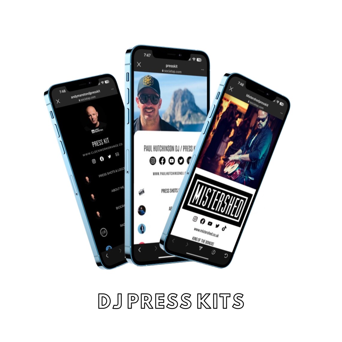 DJ Press Kits - Etsy