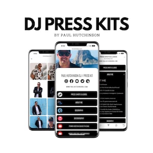 DJ Press Kits - Etsy