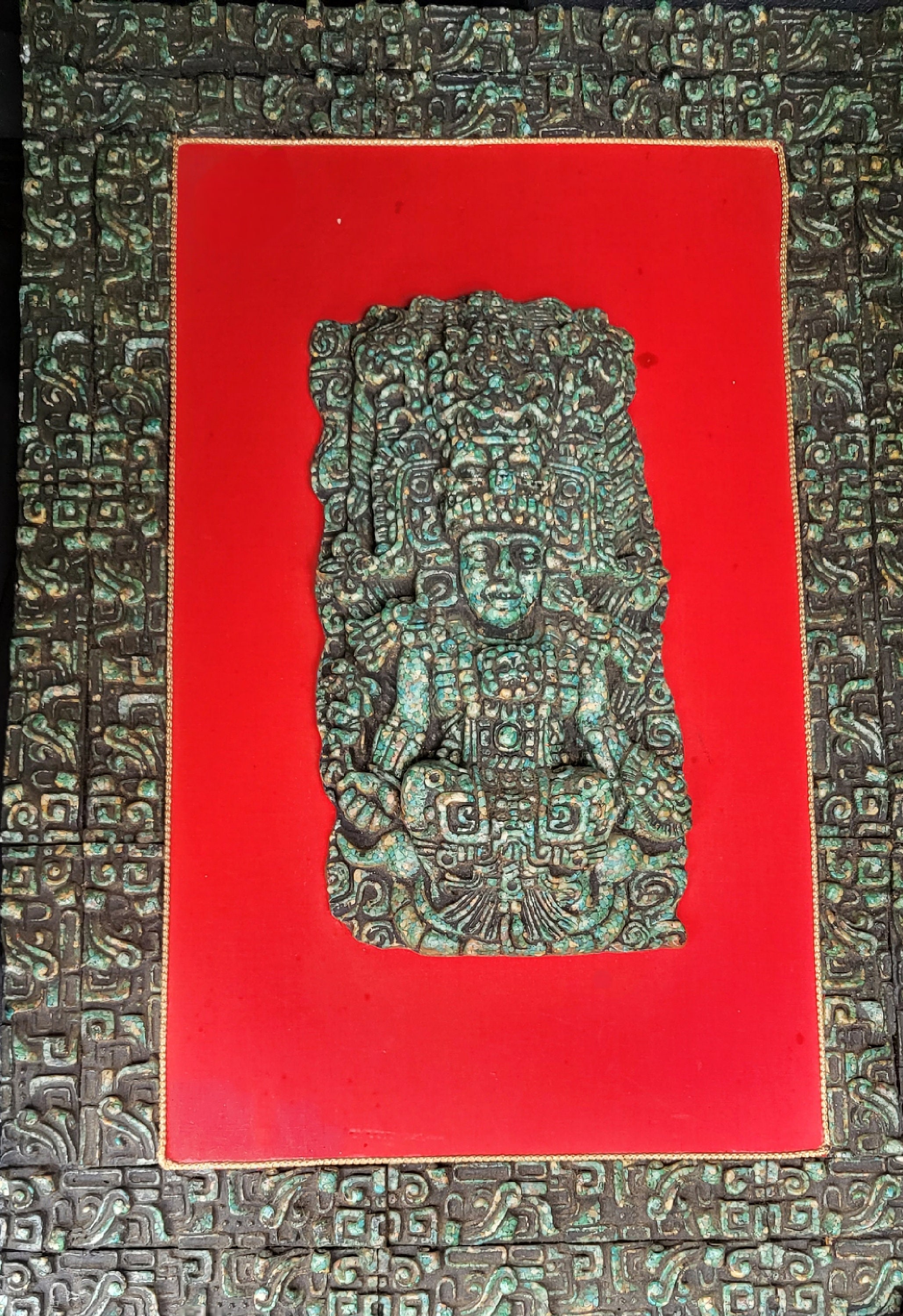 Quiriguan Princess Mayan Malechite Wall Art - Etsy