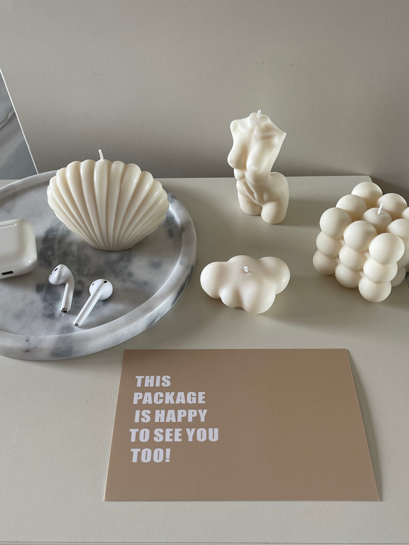 KNOT Candle VEGAN Knot Candle Handmade Candles | Etsy