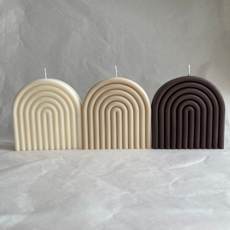 Rainbow Candles - Etsy