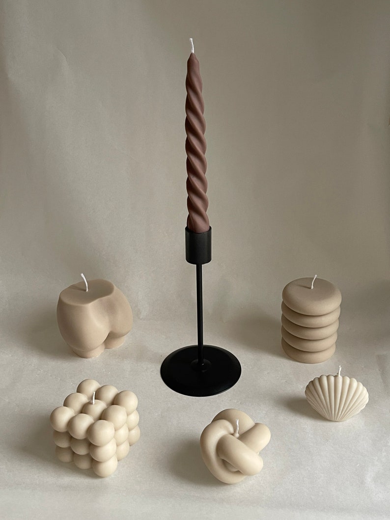 KNOT Candle VEGAN Knot Candle Handmade Candles - Etsy