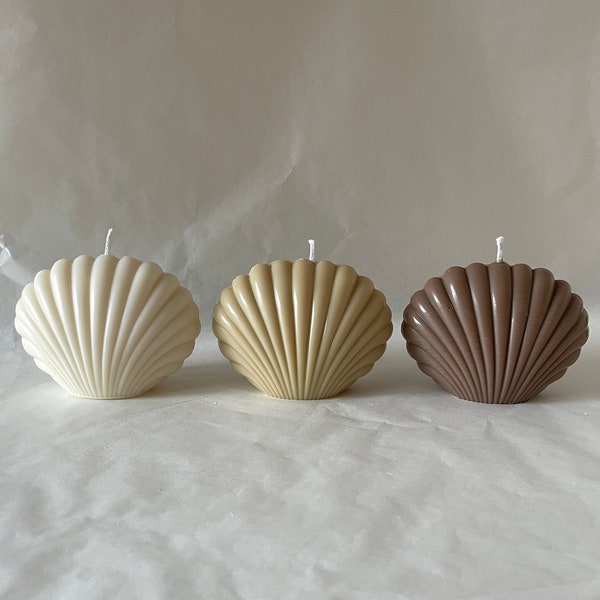 Shell Candle - Etsy