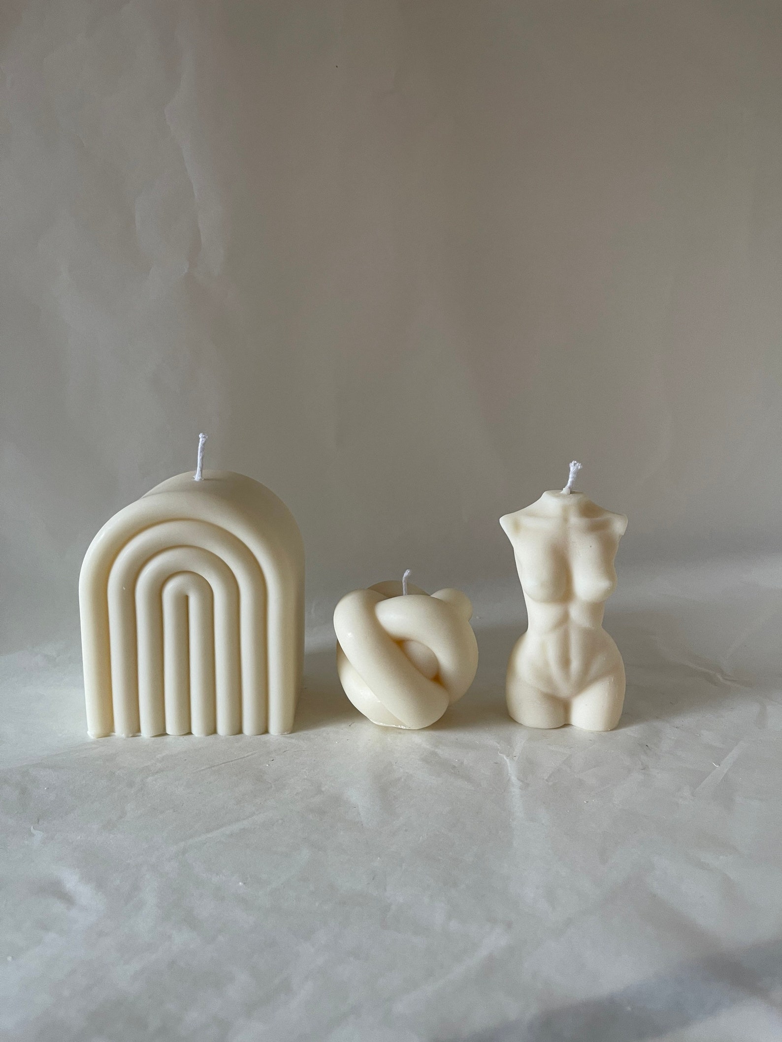 KNOT Candle VEGAN Knot Candle Handmade Candles - Etsy