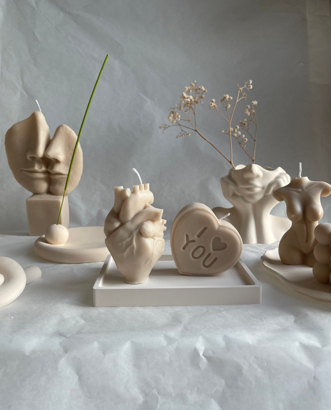 REAL HEART Candle VEGAN Anatomical Heart Candle - Etsy