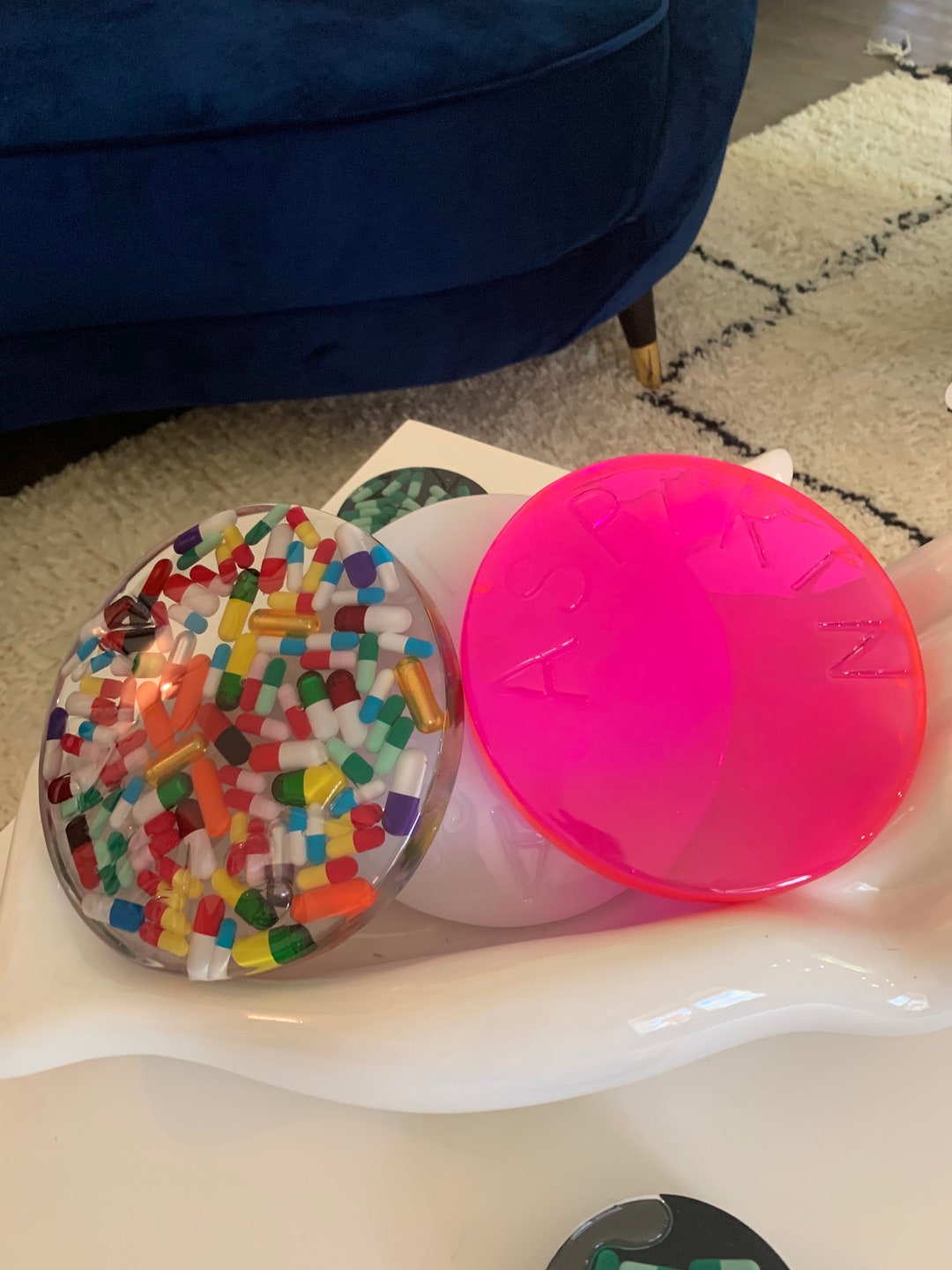 Aspirin Tablet Huge 7 Inch Resin Custom Pill Sculpture You Choose ...