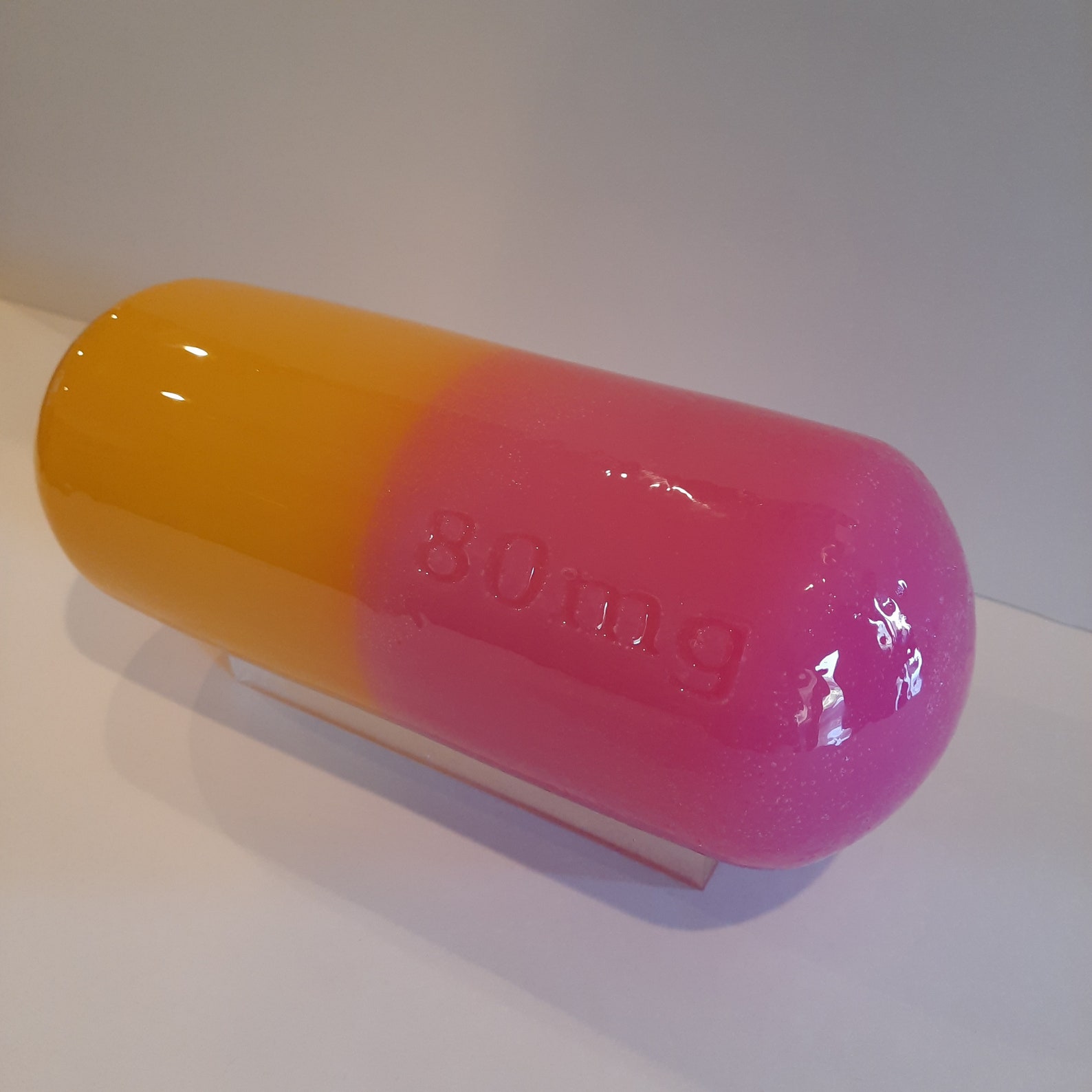 Pop-Art 10 inch resin pill medium resin pill custom pill | Etsy