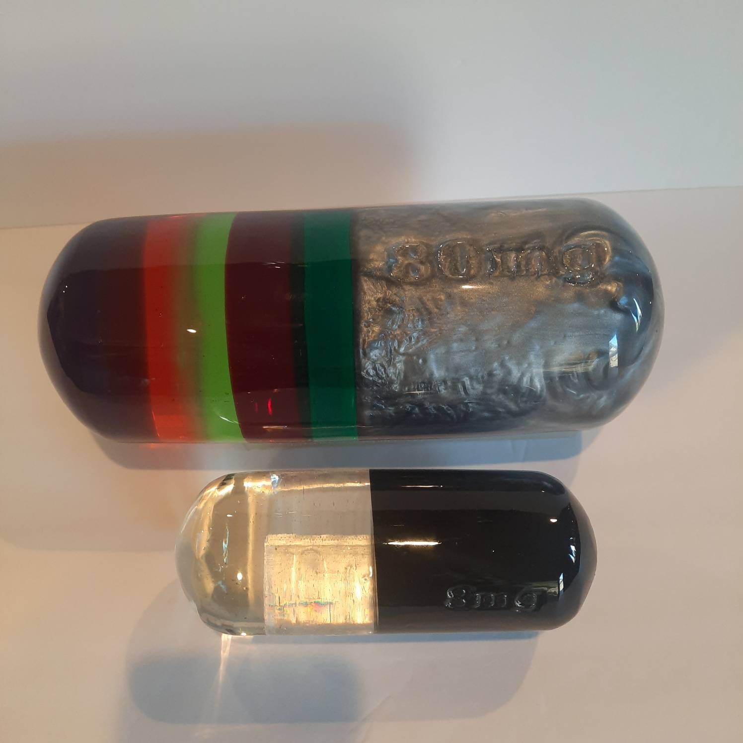 Custom Pill Sculpture 10 Inches Long Pop Art Pill Resin Art | Etsy