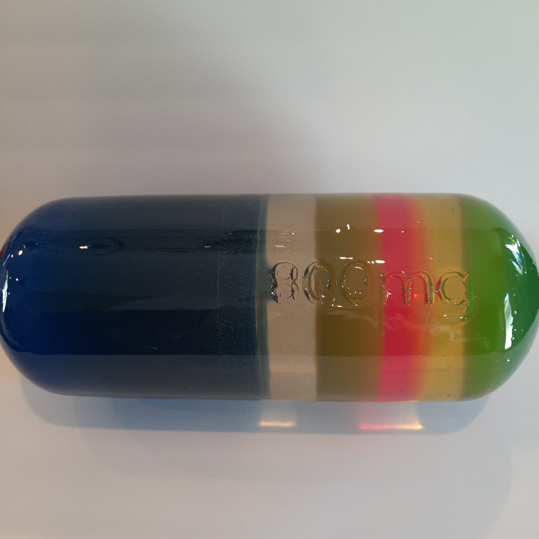 Pop-art 18 Inch Resin Pill Jumbo Resin Pill Custom Pill Pharmacy ...